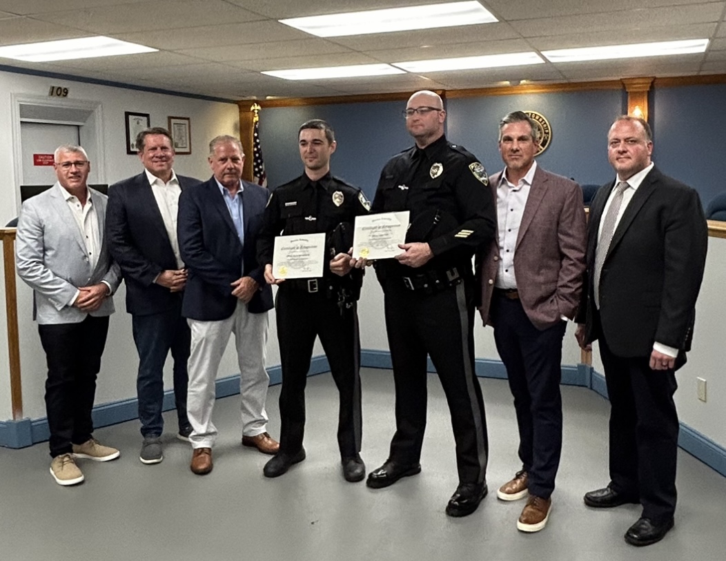 Boonton Township Police Department - BTPD Officers Honored with Life ...